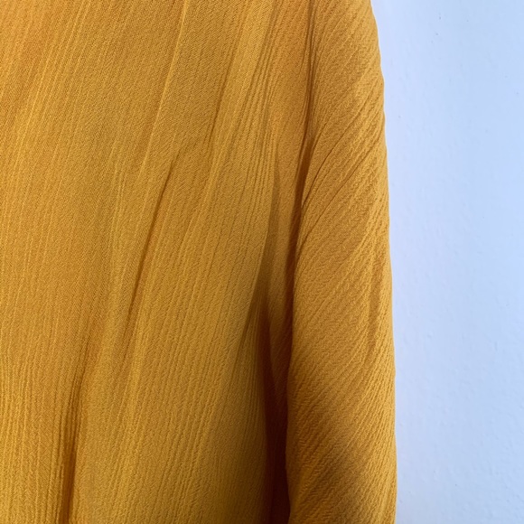 ASOS | Tops | Yellow Flowy Blouse | Poshmark